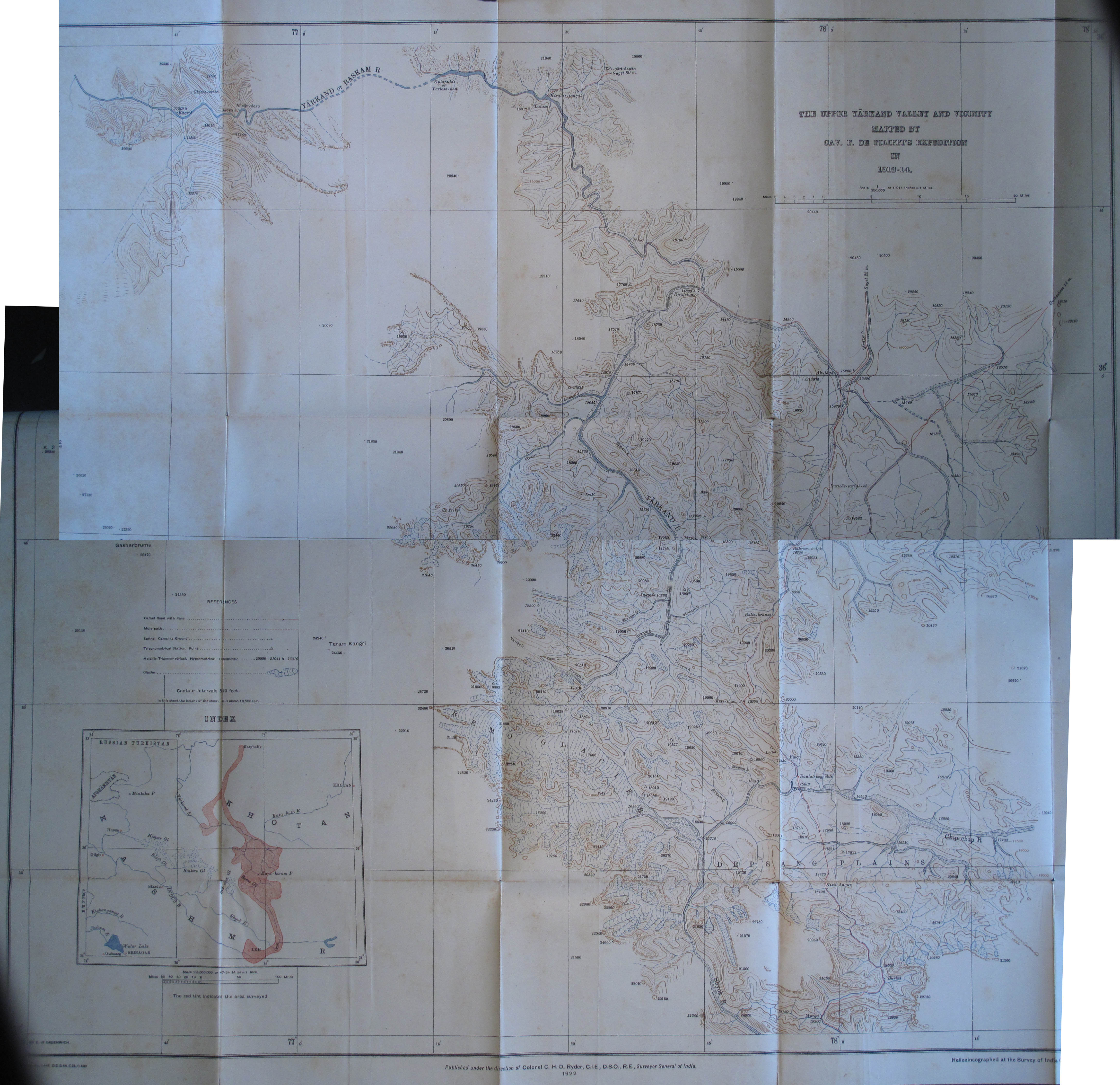 Central Asia–After 1900 Maps – Pahar