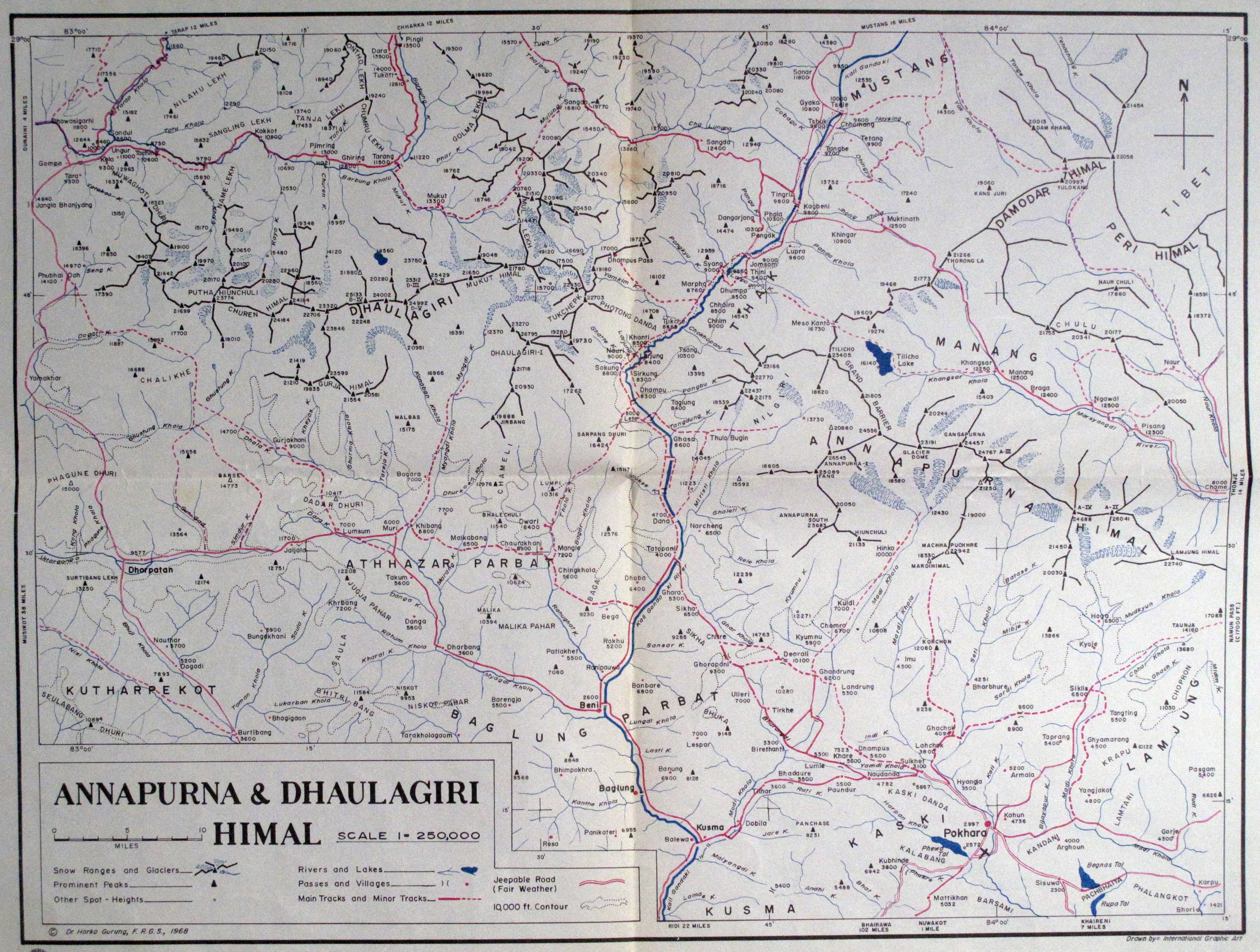 Nepal General Maps – Pahar
