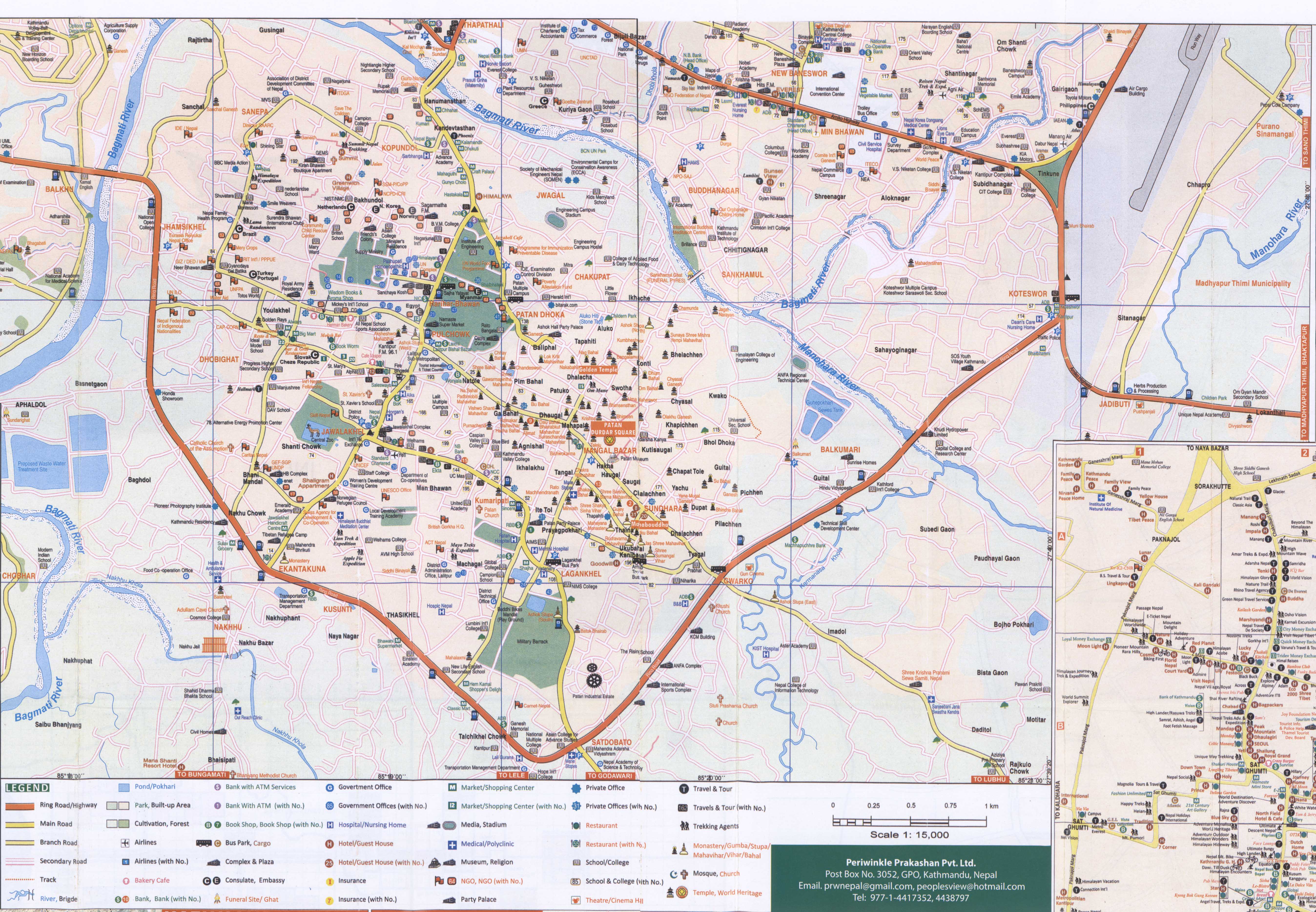 Nepal General Maps – Pahar