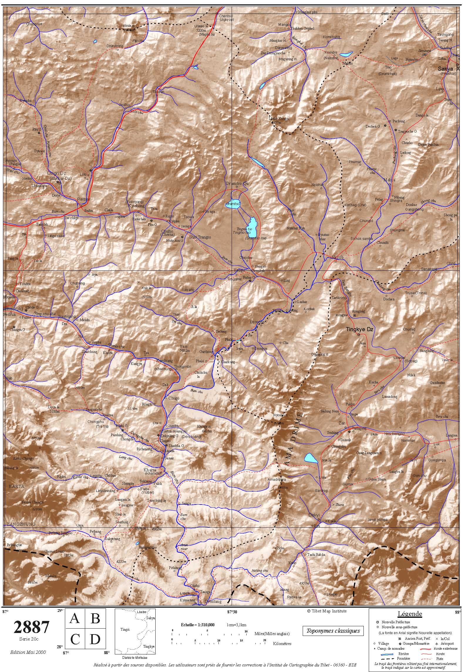 Tibet Map Institute Maps – Pahar