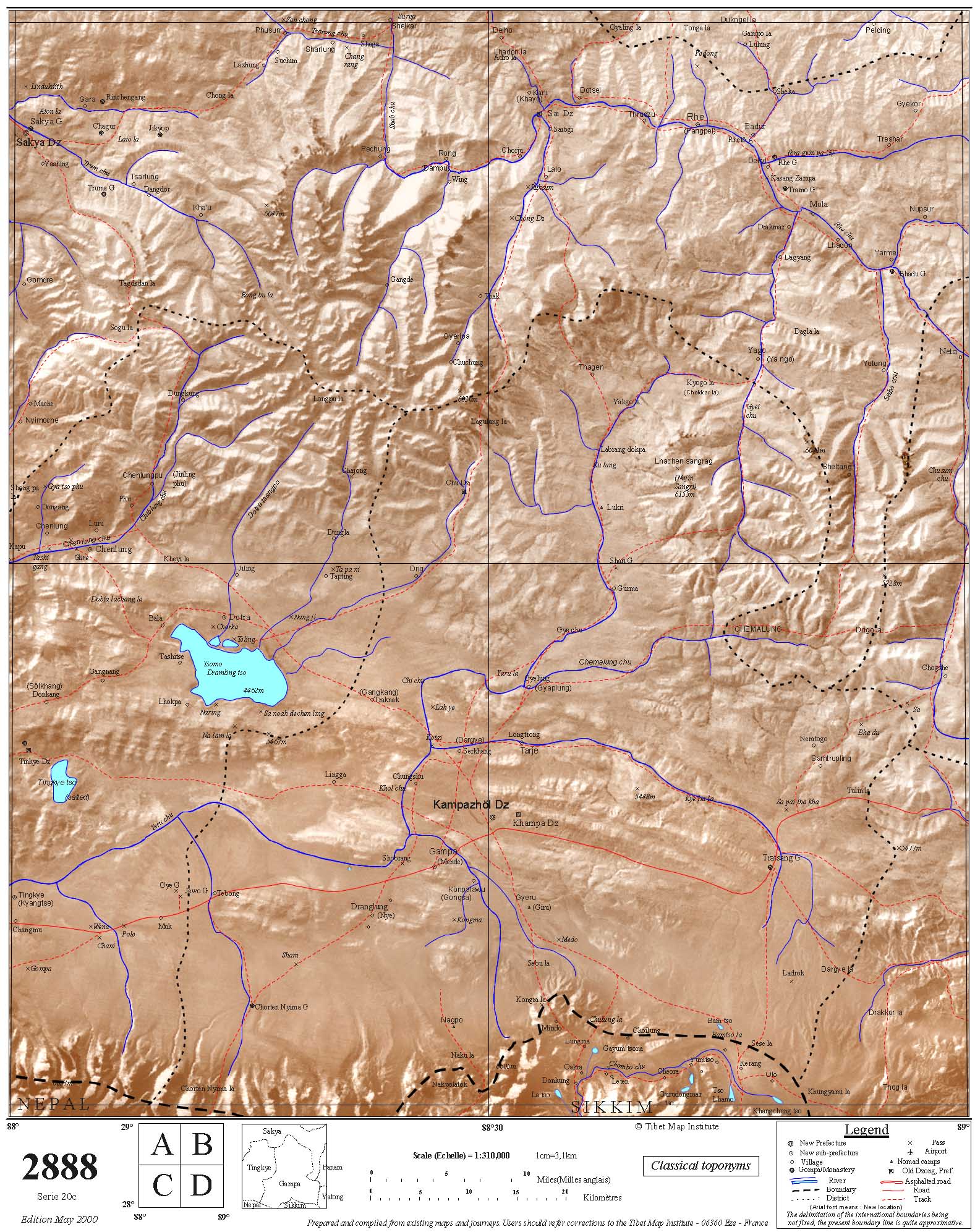 Tibet Map Institute Maps – Pahar