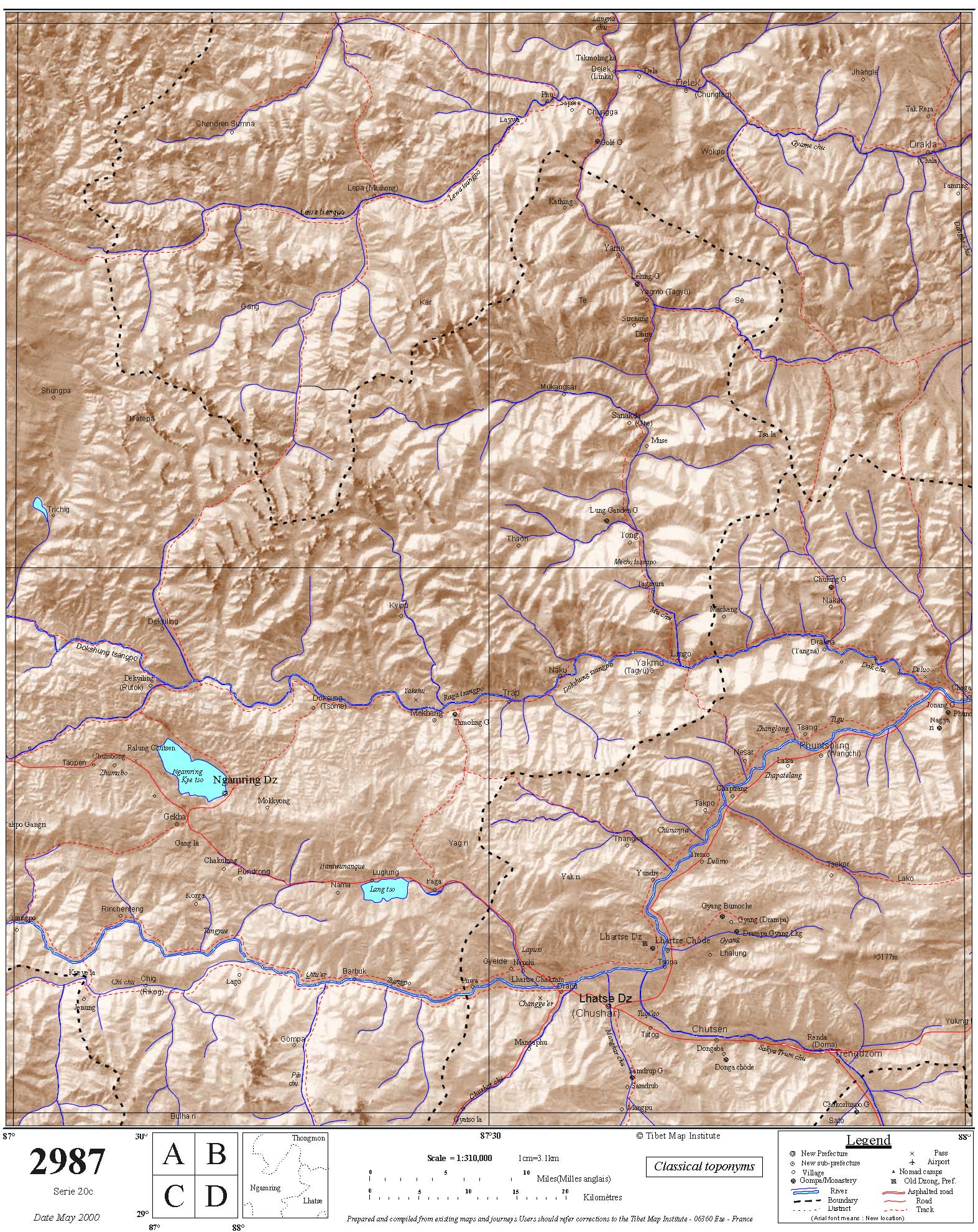 Tibet Map Institute Maps – Pahar