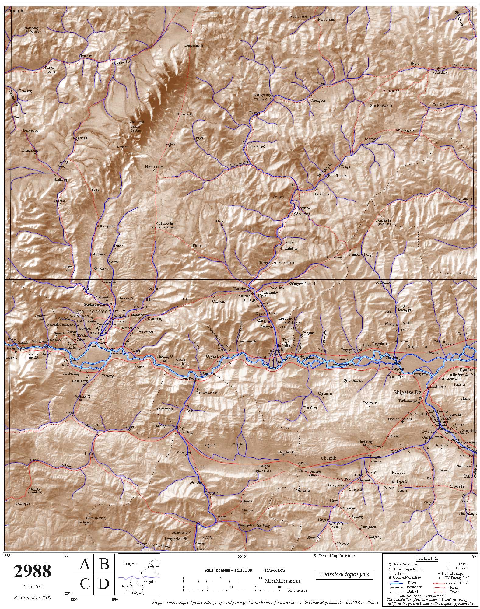 Tibet Map Institute Maps – Pahar