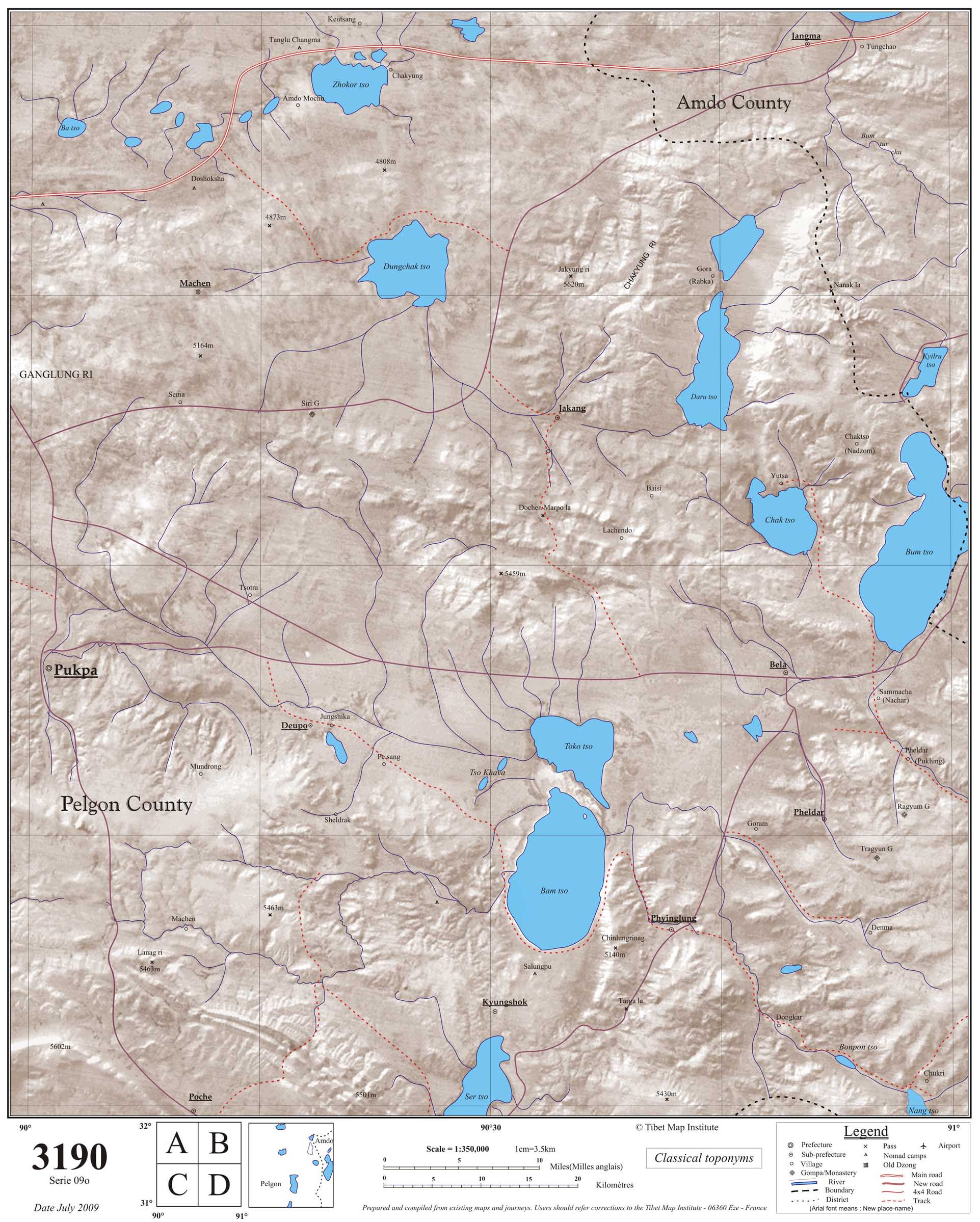 Tibet Map Institute Maps – Pahar