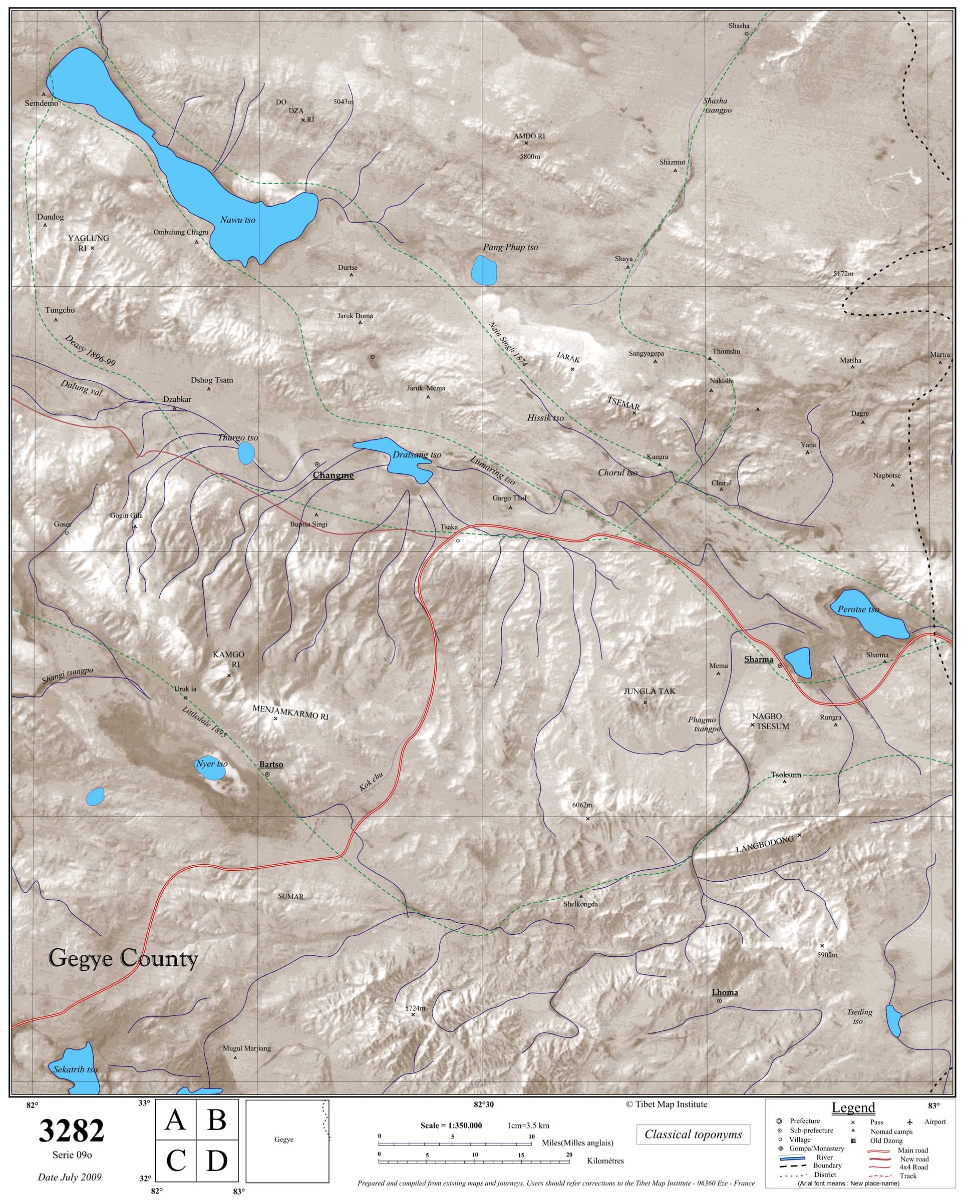 Tibet Map Institute Maps – Pahar