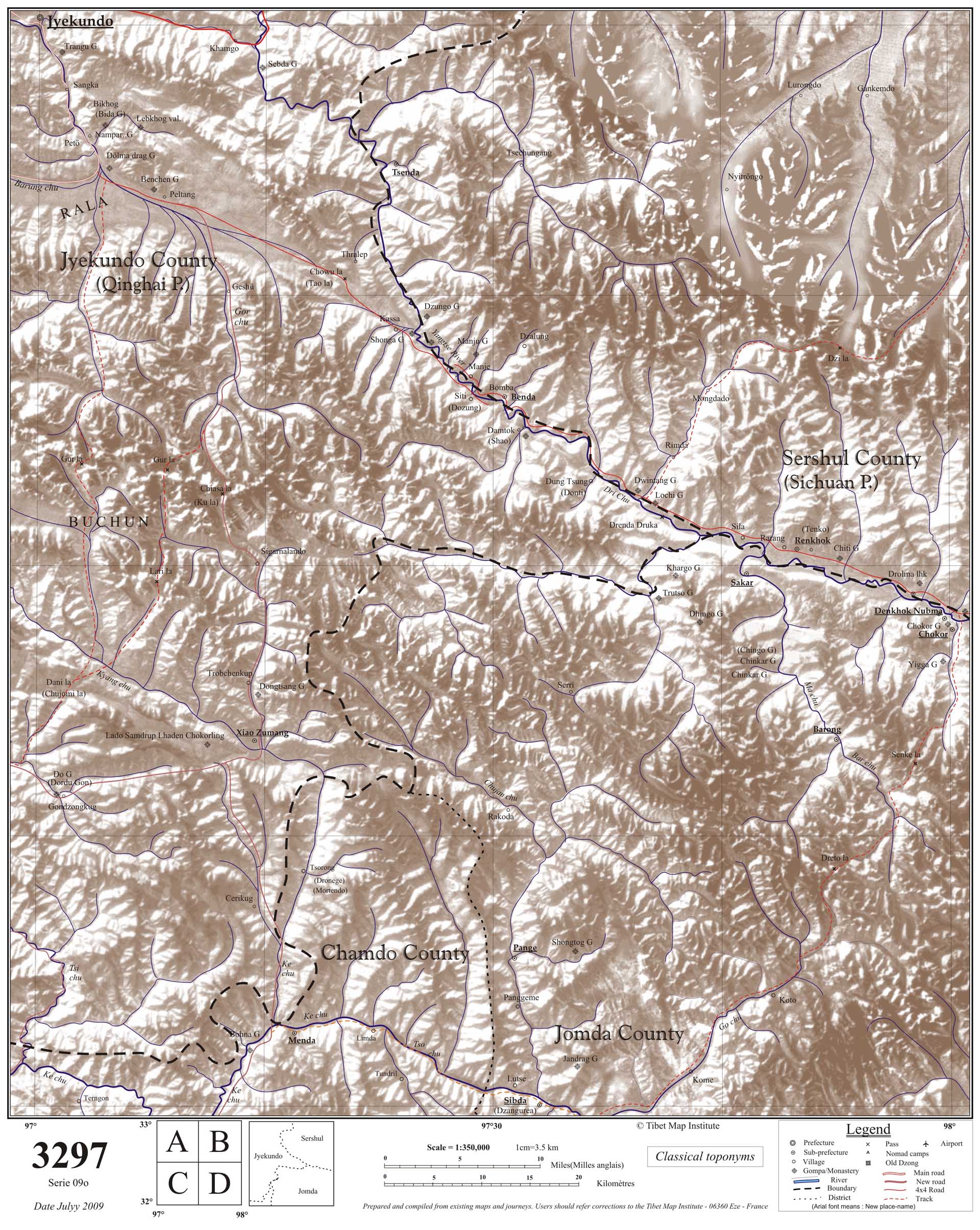 Tibet Map Institute Maps – Pahar
